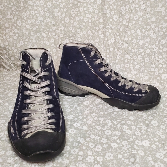 Scarpa | Shoes | Scarpa Mojito Mid Gtx Blue Suede Boots Euc | Poshmark
